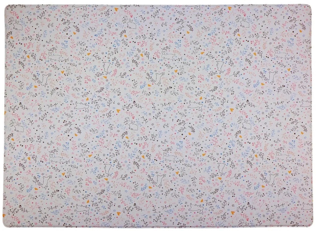 Little gem. carpets Dětský pěnový koberec Sweet little rabbit – na ven i na doma - 100x140 cm