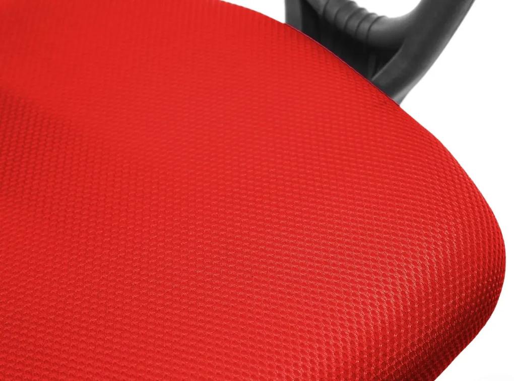 Dětská otočná židle FLOR červená