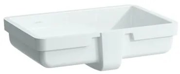 Laufen Living City zápustné umyvadlo 49x36 cm bez otvoru pro baterii H8124310001091