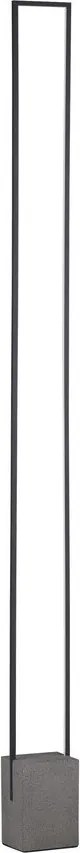 Černá LED stojací lampa (výška 161 cm) Lithos – Nova Luce
