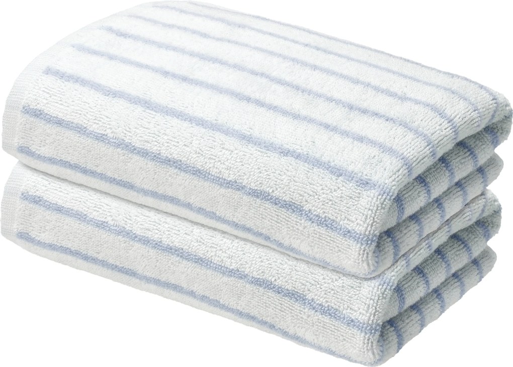 Livarno® Froté ručník, 2 kusy, 50 x 100 cm (světle modrá)