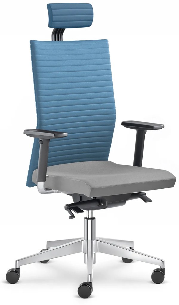 LD seating Element 435-SYS-F40-N6 - Kancelářská židle  - modrá/šedá