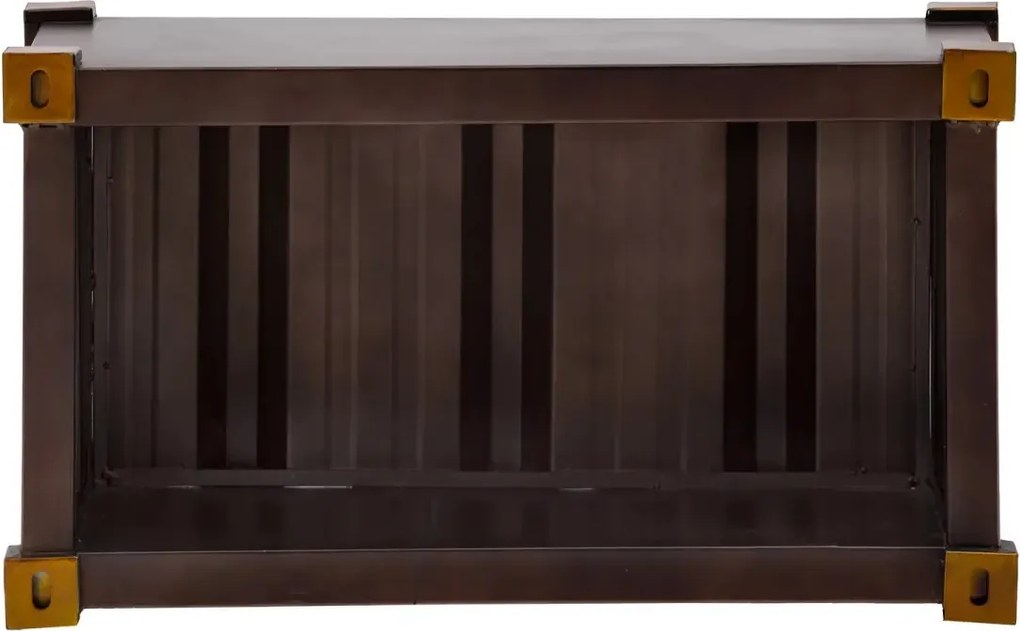 furniture-nabytek.cz - Nástěnná police Carmino mango kov