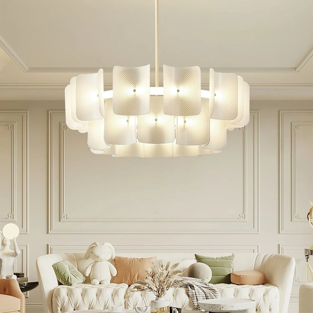 Toolight Toolight, LED stropní svítidlo 85cm, 27W, APP1671-1CP, bílá, OSW-06136