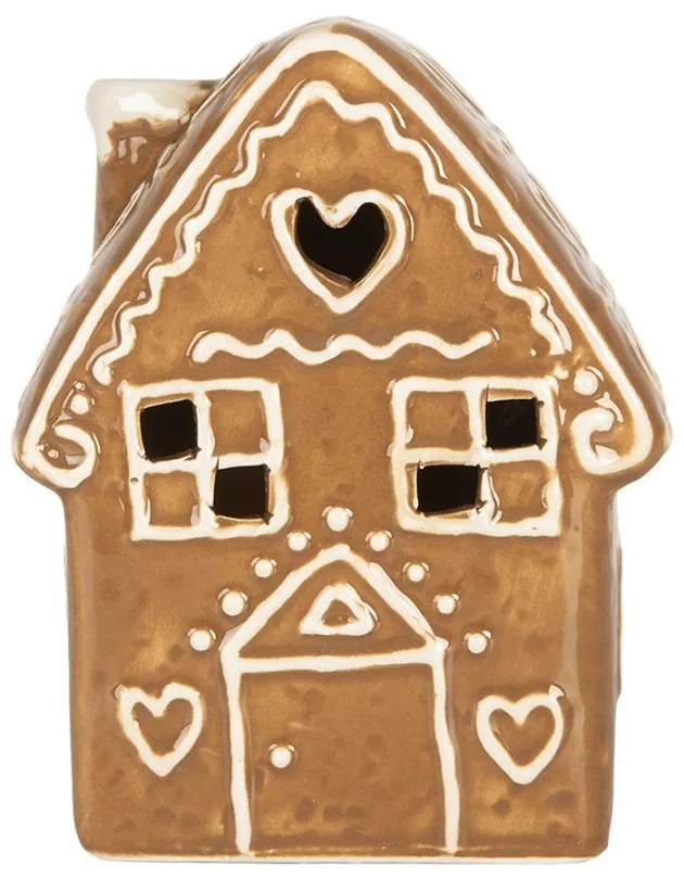 Perníková LED chaloupka Gingerbread Cott - 8*6*11 cm