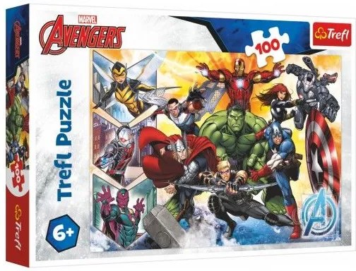 Teddies Trefl Avengers 16431 100 dílků
