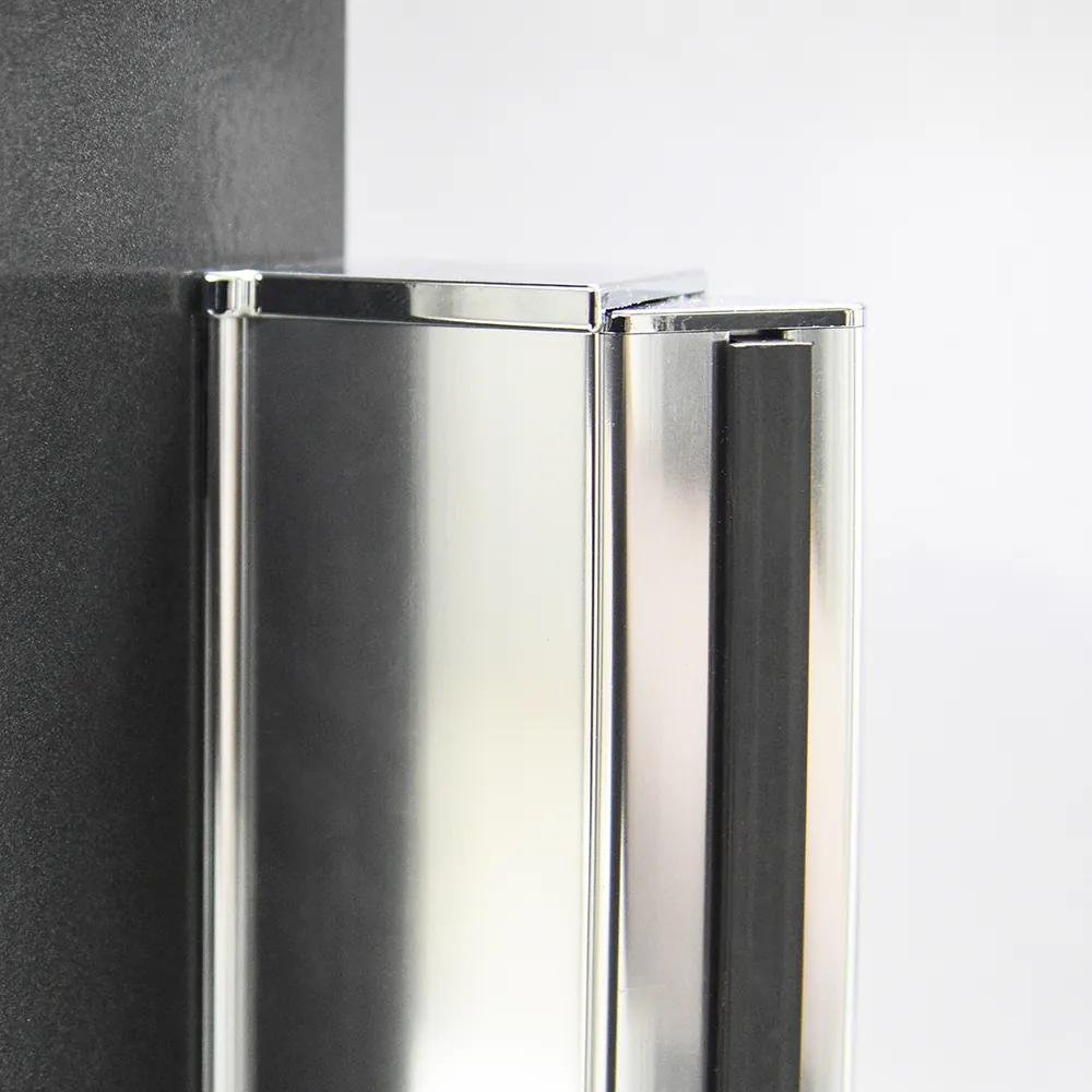 Roth Jednokřídlé sprchové dveře GDO1N se setem profilů GZN pro instalaci do niky Varianta: šířka: 120 cm, orientace: Uni - (GDO1N/1200_GZN), Barva profilů a typ výplně: profily: brillant, výplň: transparent