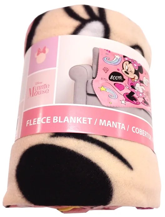 Dětská deka fleece  MINNIE 100x140cm