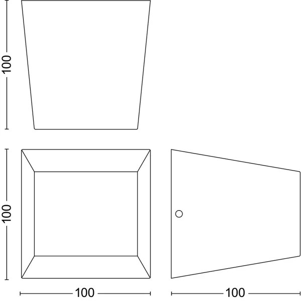 Philips - LED Venkovní nástěnné svítidlo ALIX LED/4,3W/230V 2700K IP44