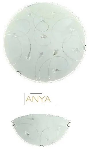 ACA DECOR Nástěnné svítidlo ANYA max. 60W/230V/E27/IP20