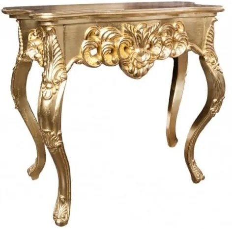 INV Konzolový stolek Verona 85cm zlatý