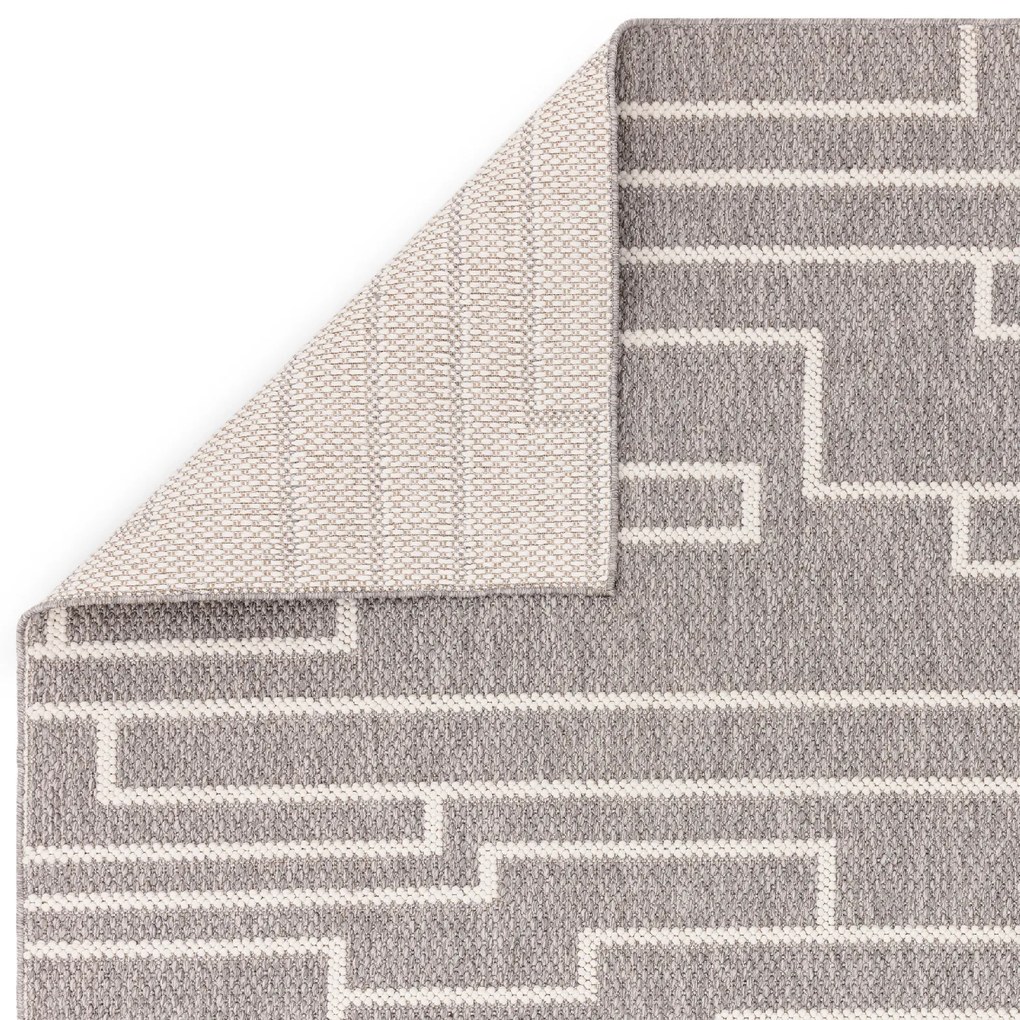 Tribeca Design Kusový koberec Sides Track Grey Rozměry: 120x170 cm
