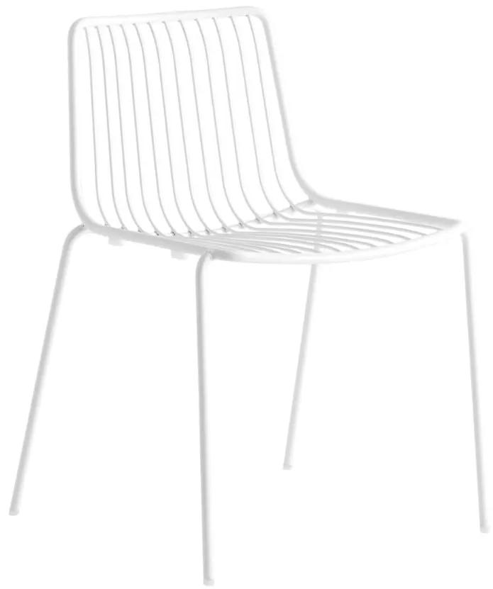 OnaDnes -20% Pedrali Bílá kovová jídelní židle Nolita 3650
