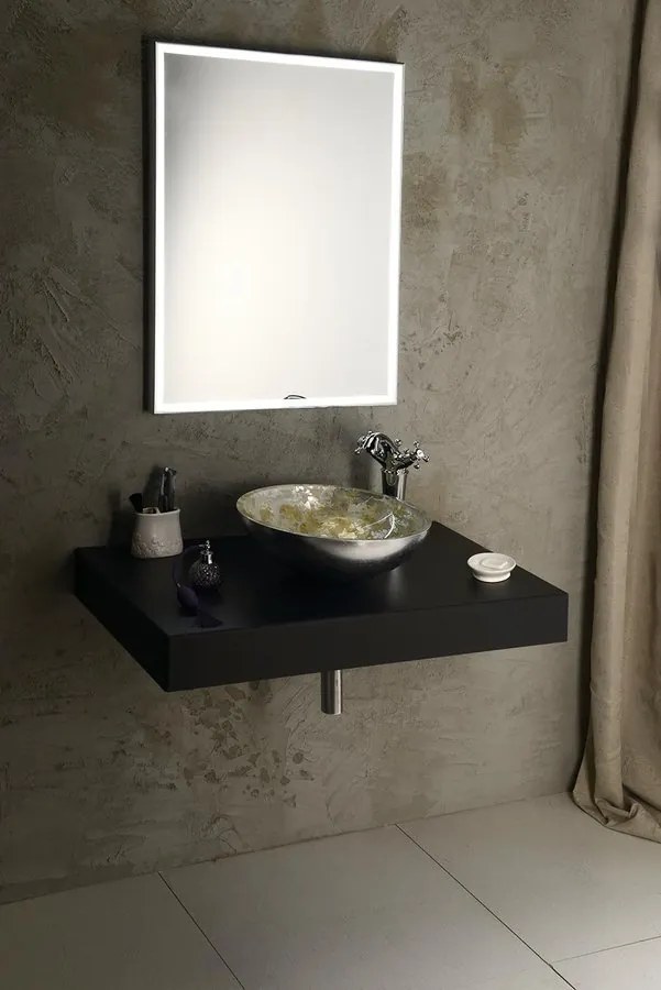Sapho Luminar 80 x 60 cm zrcadlo s LED osvětlením NL557