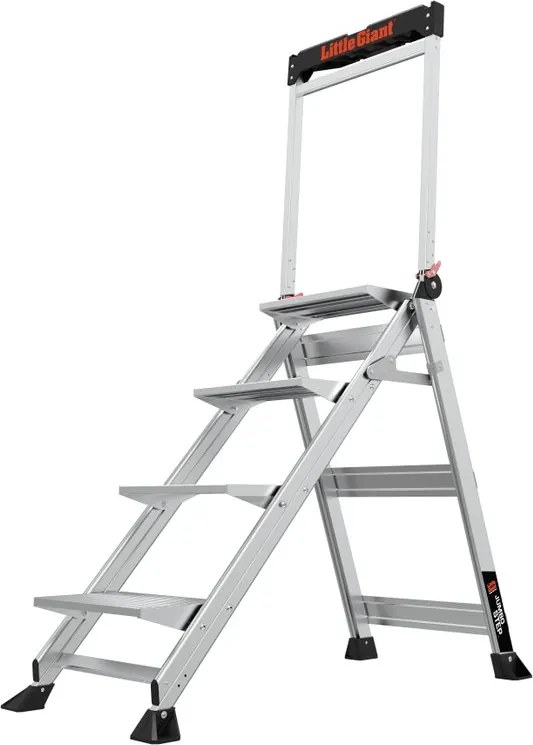 Little Giant Jumbo Step - hliníkové bezpečnostní schůdky počet schodů/výška plošiny: schody 4 / 89 cm