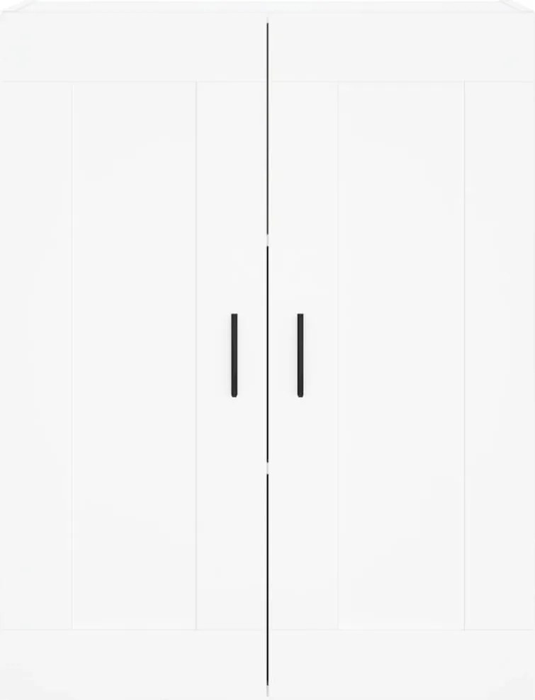Skříň highboard bílá 69,5 x 34 x 180 cm kompozitní dřevo 3199569