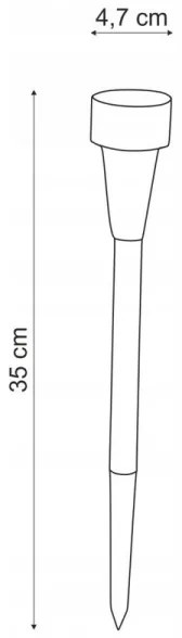 Globo 3386-6 - SADA 6x LED Solární lampa LED/1,2V IP44