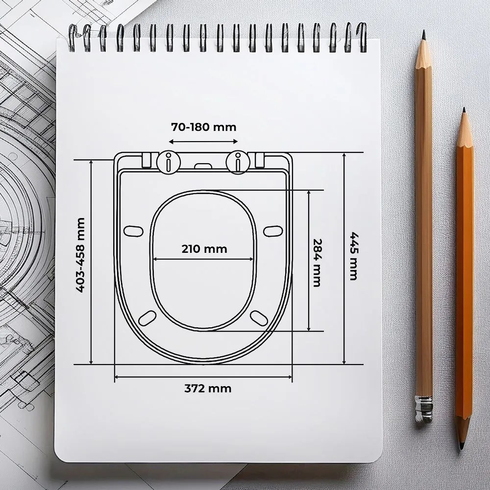 AWD WC prkénko Soft Close Medelin