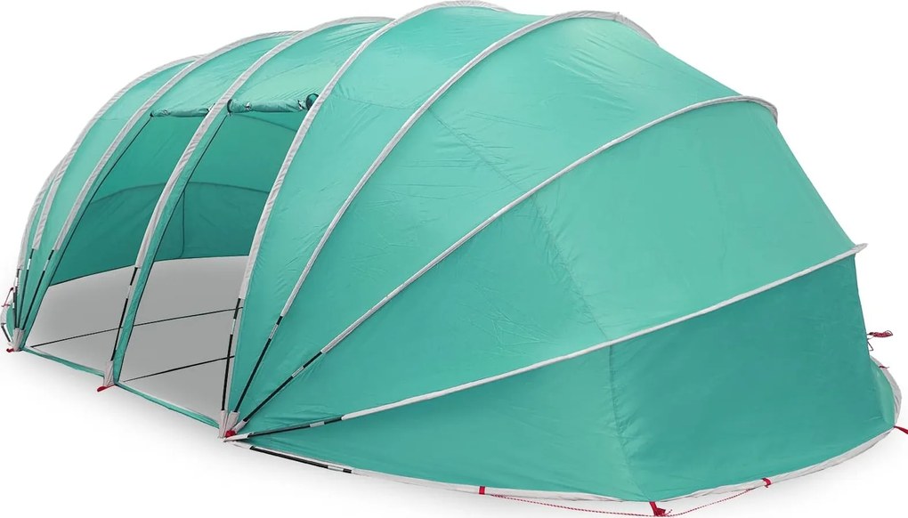 vidaXL Stan na bazén 640 x 432 x 205 cm 185T polyester s PU vrstvou [42001142]