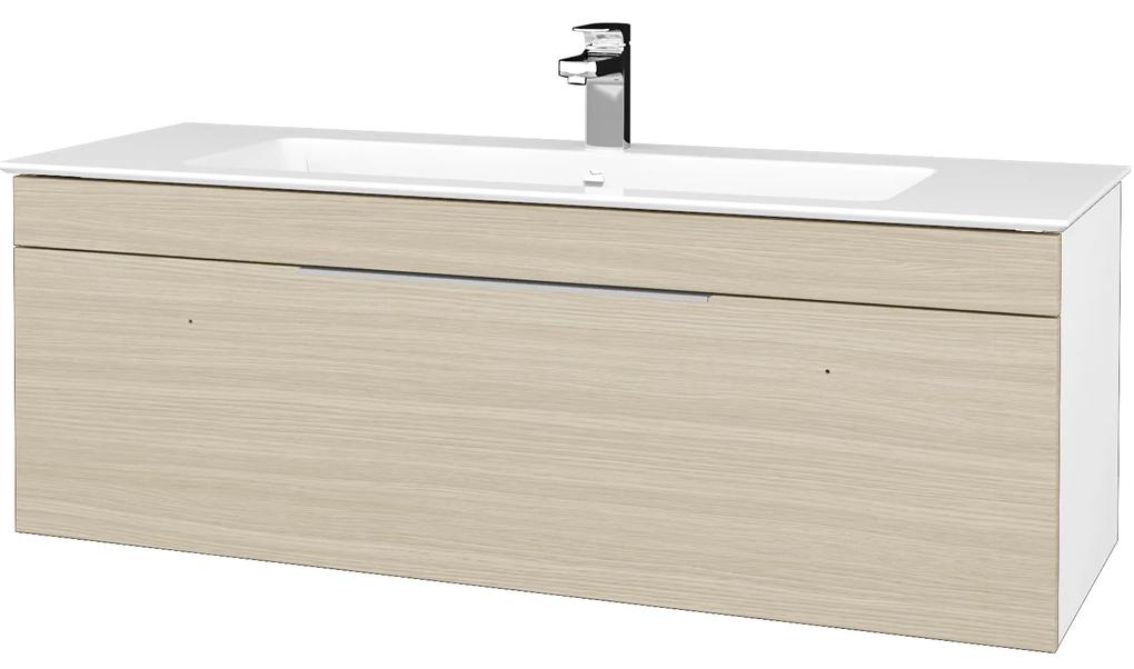 Dřevojas Koupelnová skříň ASTON SZZ 120 Varianta: N01 Bílá lesk / Úchytka T06 / D20 Galaxy