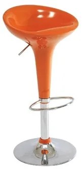 Stolička barová KROKUS A-148 oranžová