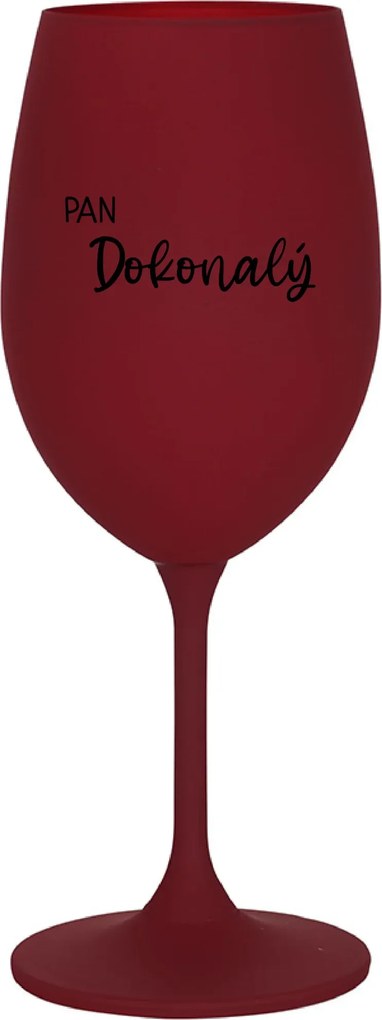 PAN DOKONALÝ - bordo sklenice na víno 350 ml