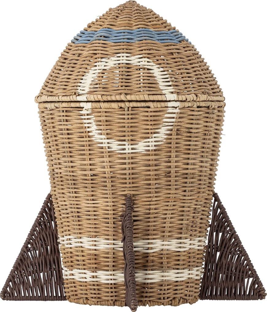 BLOOMINGVILLE Úložný koš SPACE přírodní ratan 35 cm 82062916