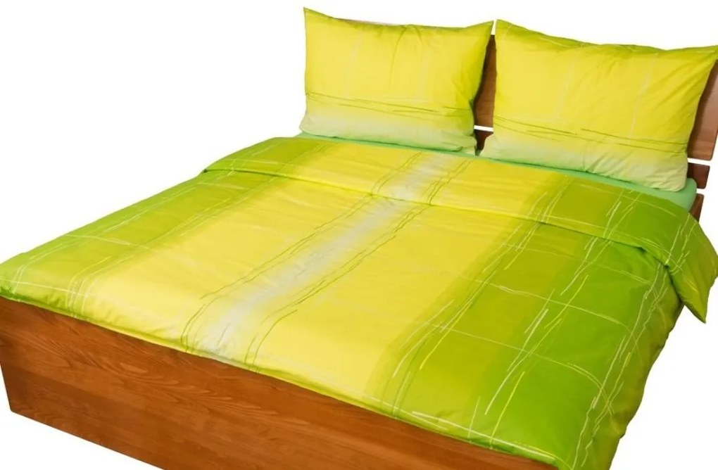 Přehoz přes postel dvojlůžkový Hlubina zelená
