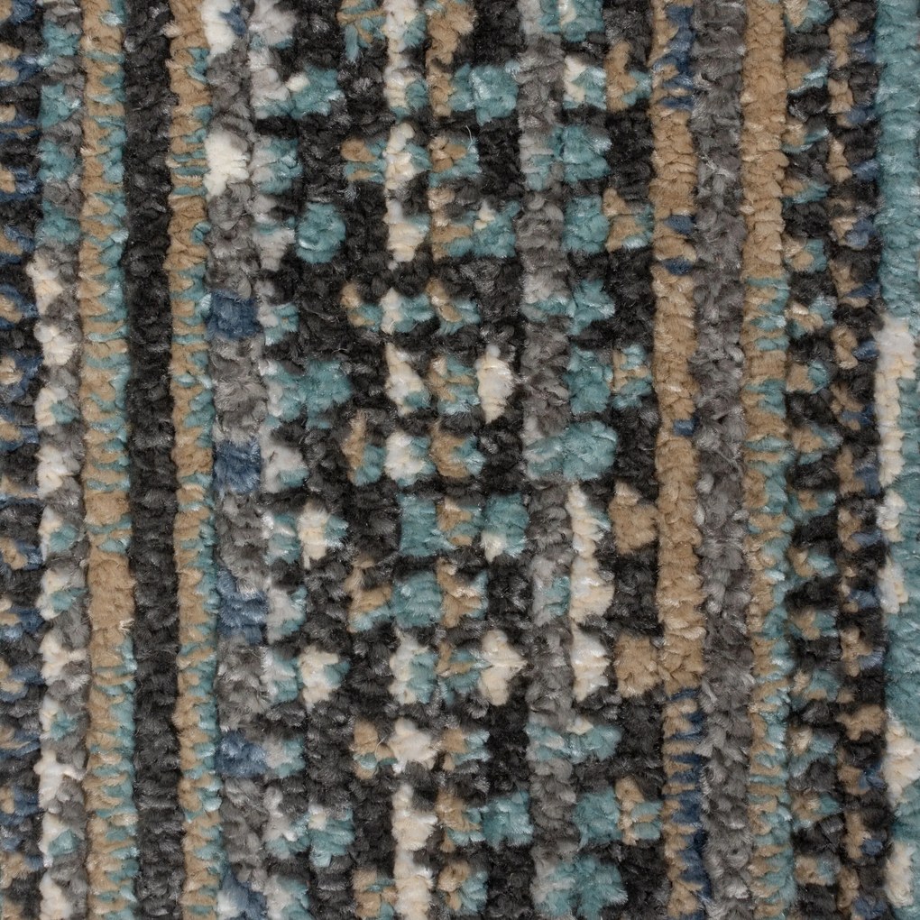 Flair Rugs, Kusový koberec Santiago Camino Blue, 120x160, modrá, ložnice