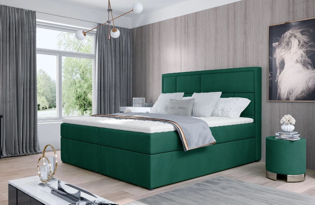 Meron boxspring postel 140X200 Materiál / Dekor: Dora 63