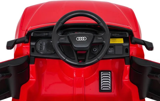 Elektrické autíčko Audi SQ8 červené / šedé
