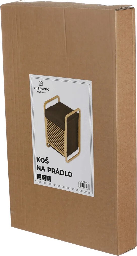 Autronic Koš prádelní DT3023 Barva potahu: Hnědá