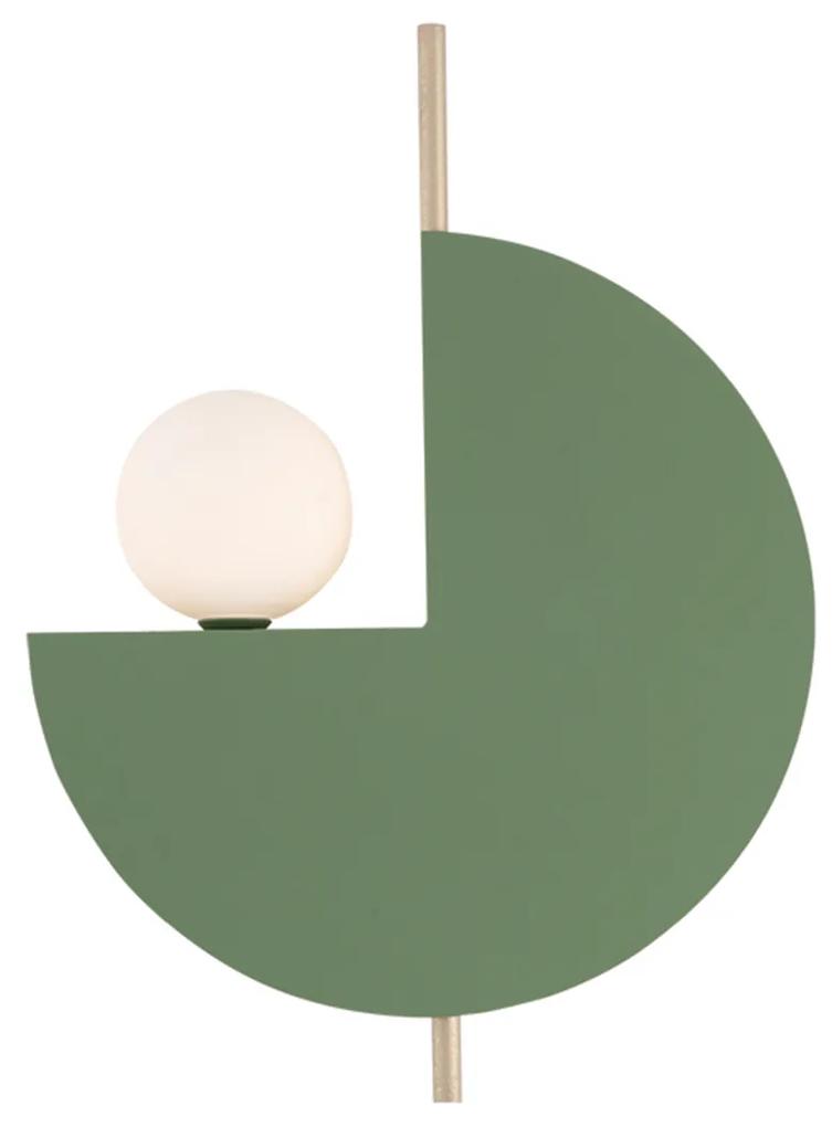 Zambelis 22203 nástěnné svítidlo zelené, 1xG9, 36cm