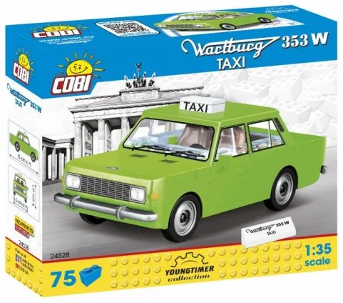 Cobi 24528 WARTBURG 353 Taxi, 1:35, 75 kostek