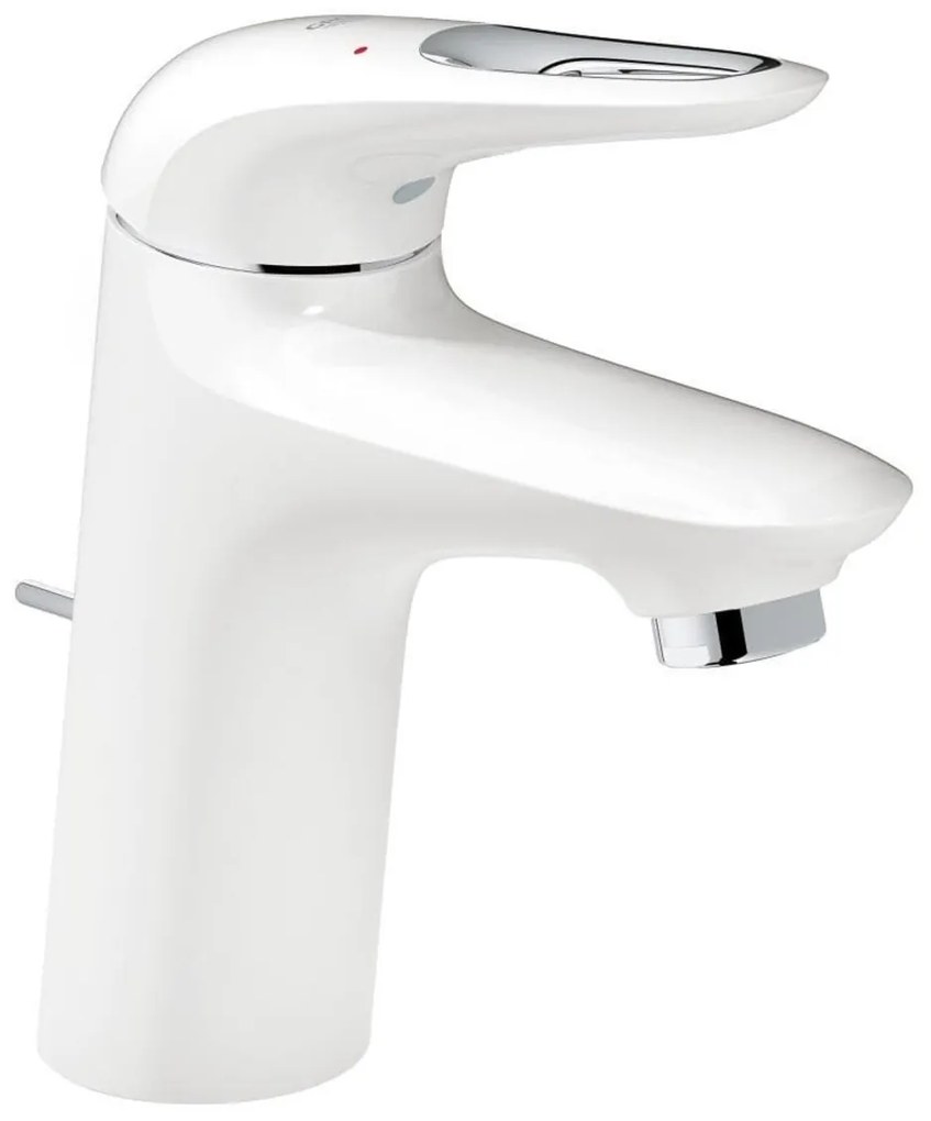 Umyvadlová baterie Grohe Eurostyle New s výpustí Moon White / chrom 23374LS3