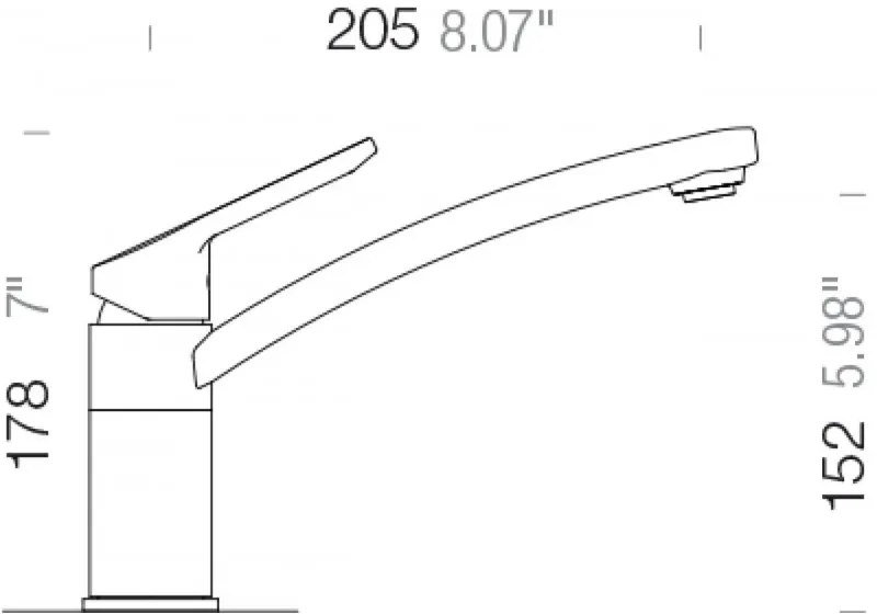 Schock Baterie dřezu SC-90 Carbonium