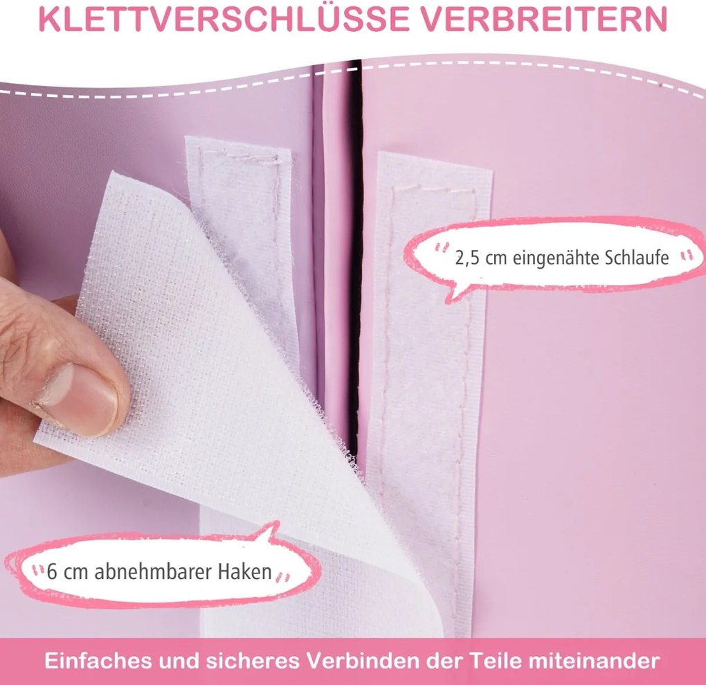 Costway 6 ks. Kinder Schamstoff Bausteine mit Kletterfelsen zum Klettern