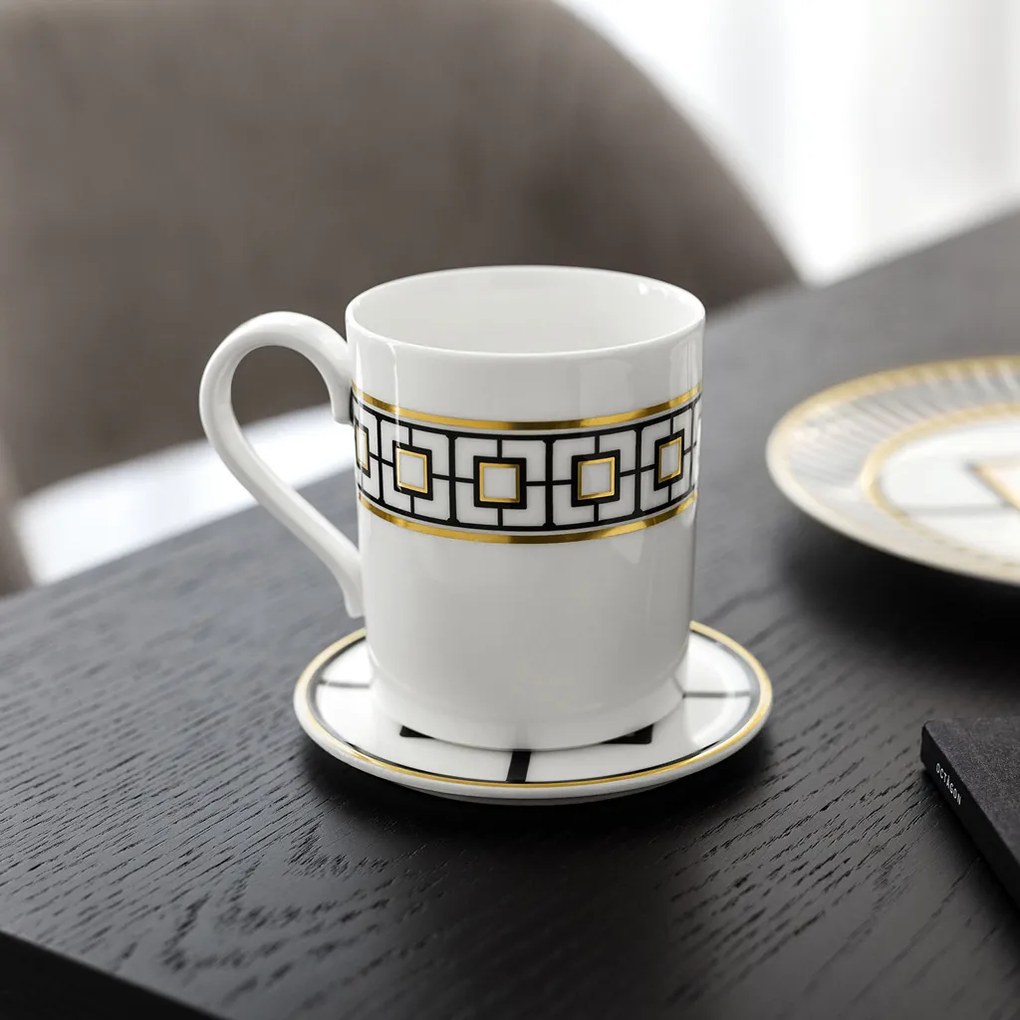 Villeroy&Boch Metroksic pohár mit Henkel 114 x 80 x 92 mm, 260 ml