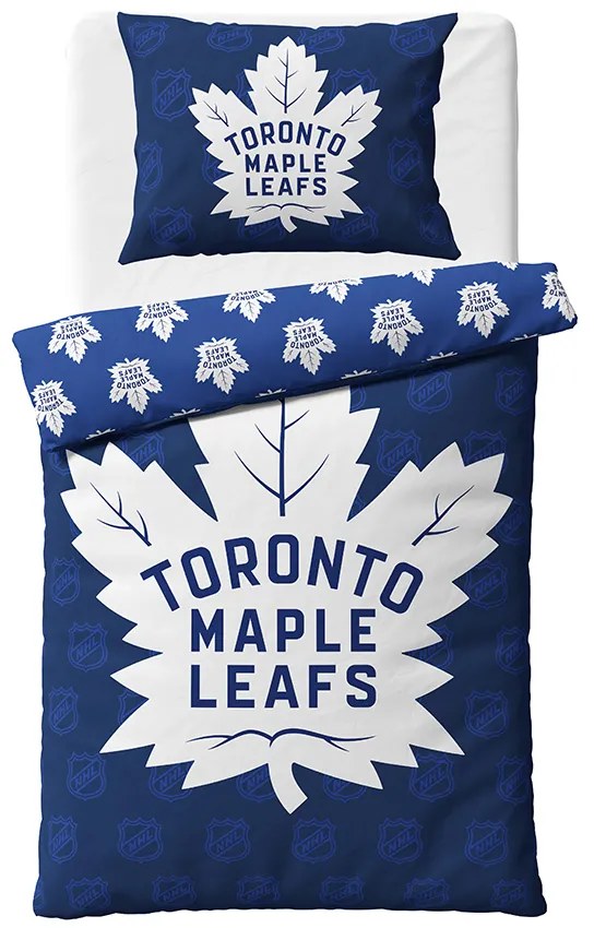 Hokejové povlečení NHL Toronto Maple Leafs Shields Velikost: 135x200 + 80x80 cm