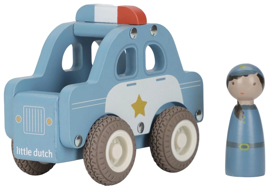 Little Dutch Policejní auto dřevěné