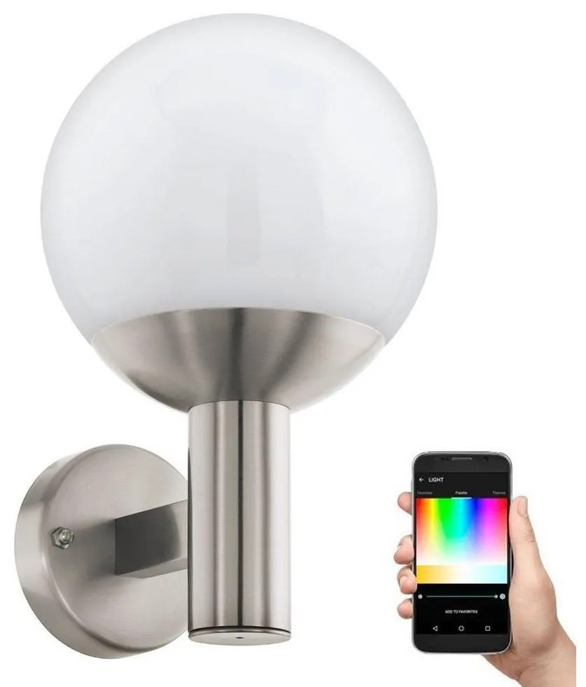 Eglo 900265 - LED RGB Stmívatelné venkovní svítidlo E27/9W/230V 2700-6500K IP44
