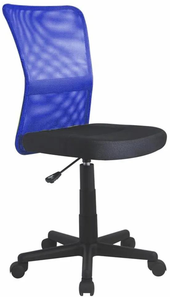 Dětská síťovaná židle Dingo, modrá/černá