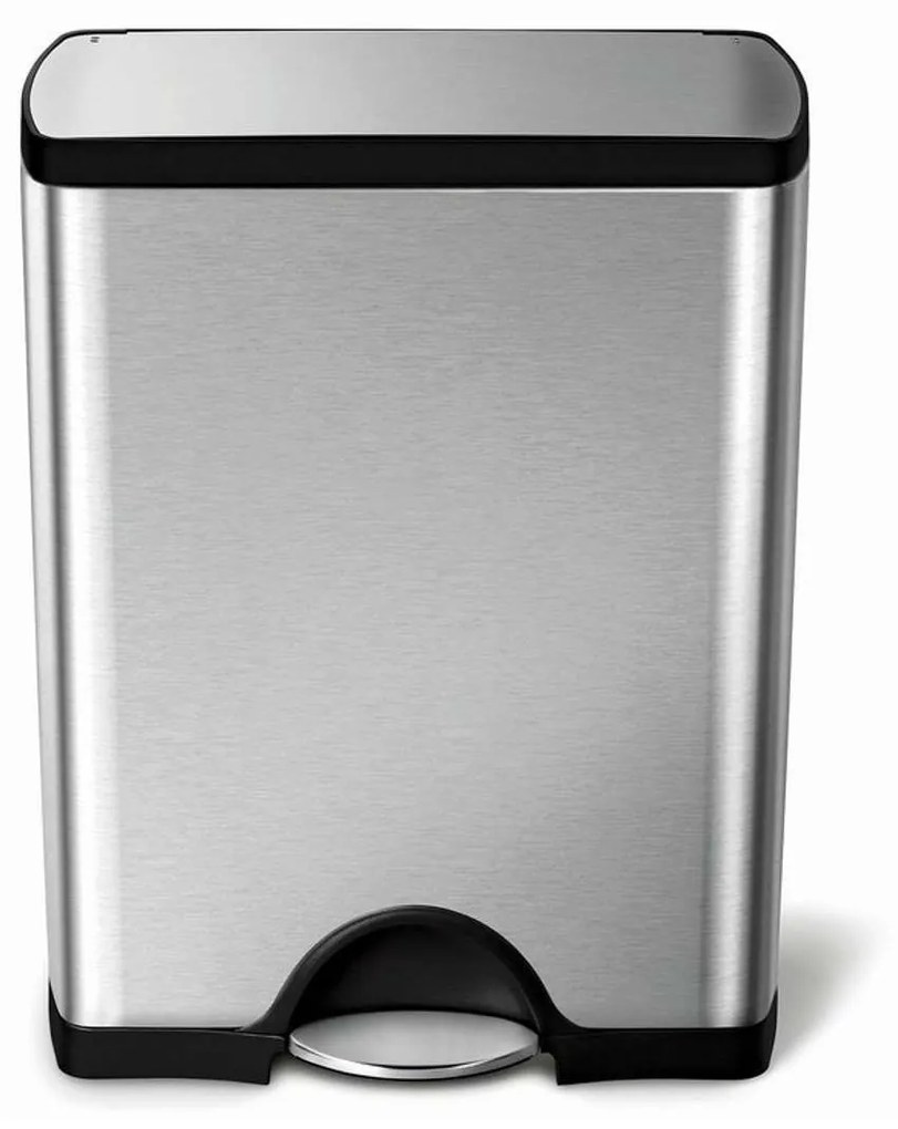 Simplehuman - Odpadkový koš 50 l, nerez CW1816