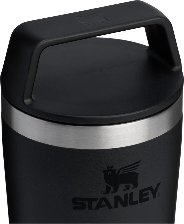 Černý termo hrnek z nerezové oceli 350 ml Café-To-Go Travel Mug Black 2.0 – Stanley