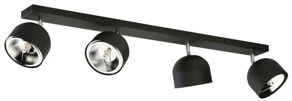 TK LIGHTING Bodový lustr - ALTEA 3422, 230V/12W/4xGU10 AR111, černá