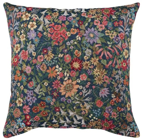 SCANquilt povlak SOFA sarah modrá 45 x 45 cm