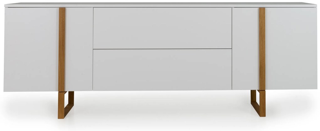 TENZO Komoda BIRKA bílá 78x216cm 9002806454