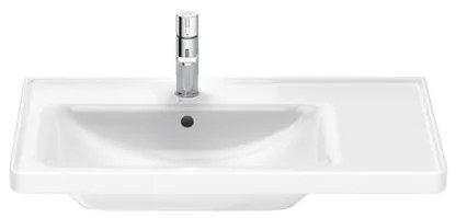 Duravit D-Neo Umyvadlo asymetrické 80 cm, levé, bílá 2369800000