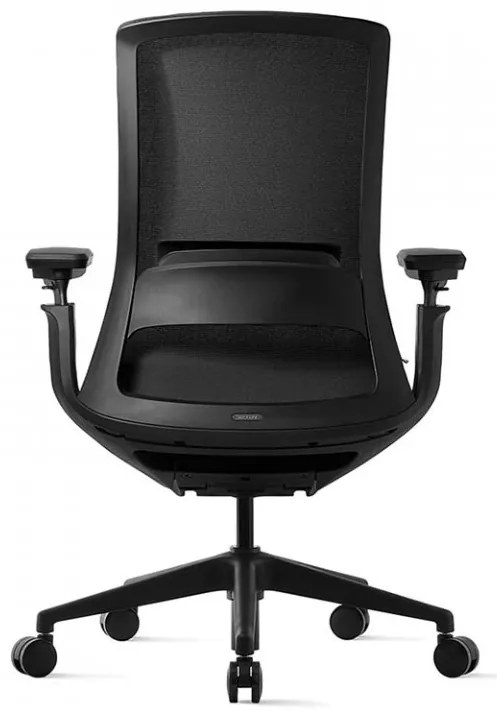 Kancelářská ergonomická židle ROLY BLACK - síťovina Office Pro Červená