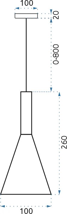 Stropní svítidlo LETIZ - šedé/černé